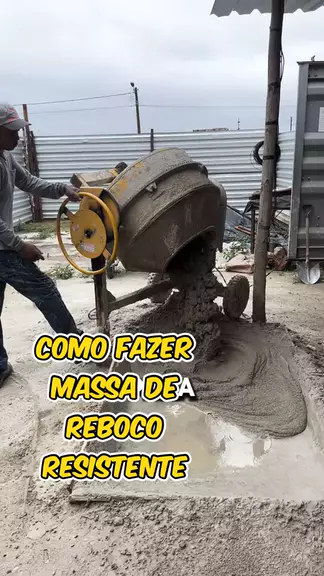 dicas de obra:como fazer massa de reboco resistent ...| Kwai