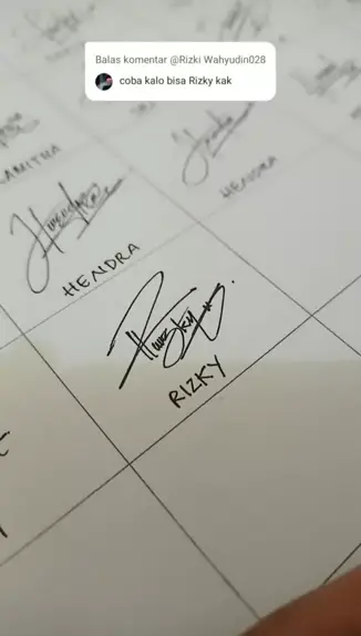 tanda tangan riki | Discover