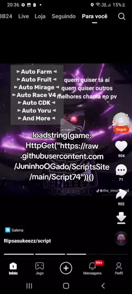 loadstring(game:httpget("https://raw.githubusercon ...| SnackVideo