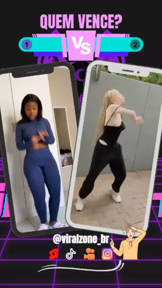 🔥😎Quem Vence? | Who win? #fy #dancinha #dancers ...| Kwai