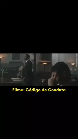código de conduta filme completo dublado download